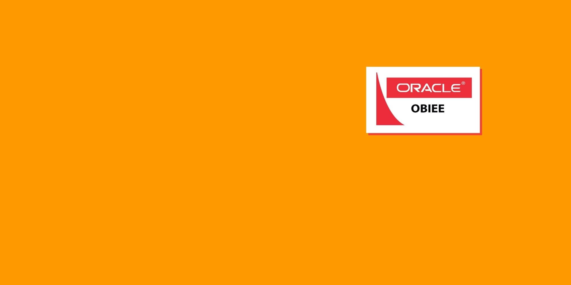 Oracle OBIEE Training